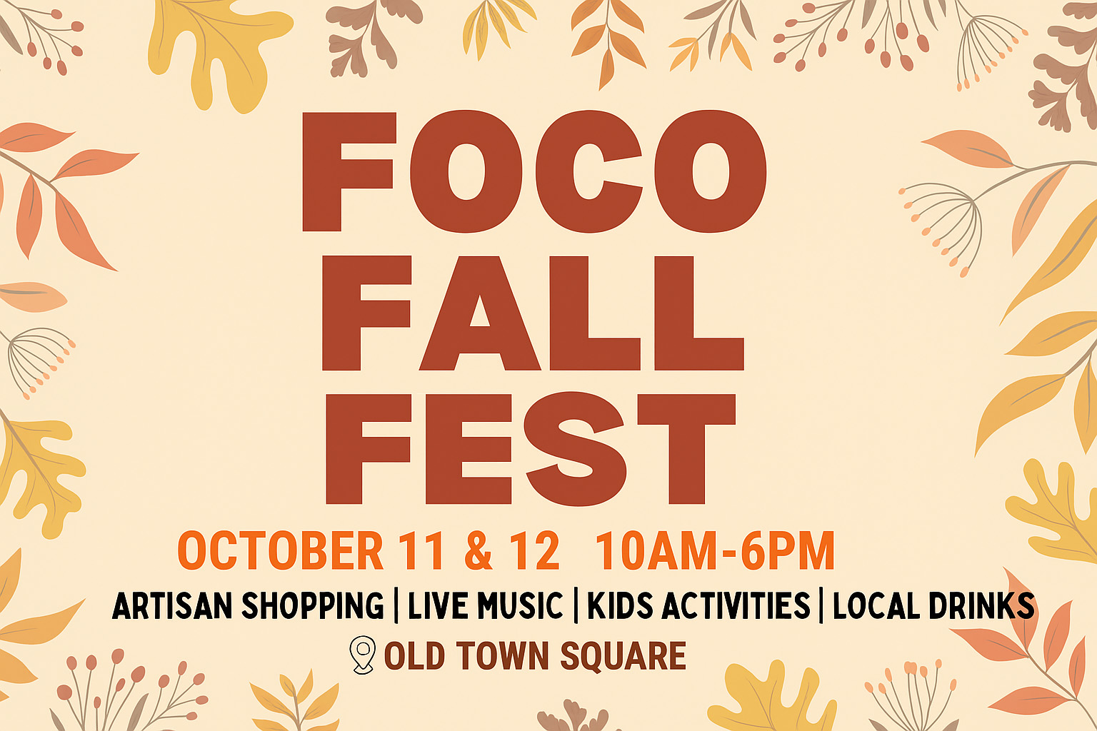 What to Do This Weekend in NoCo: October 10th-12th - The NoCo Voice